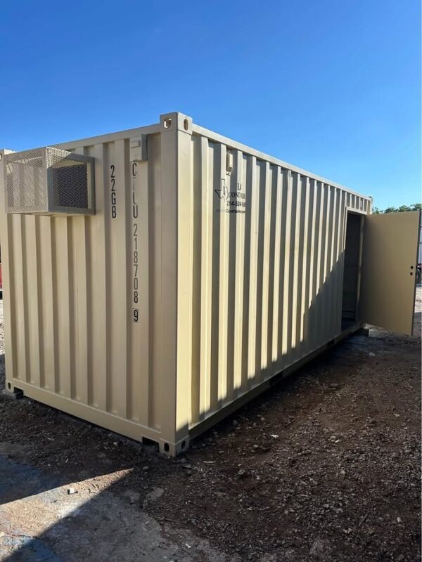Custom 20ft/40ft Shipping Container – Insulated w/ Electric & Door ...