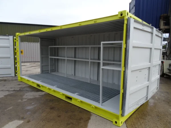 Shipping Containers 20 ft Bunded stores conversions – High-end ...