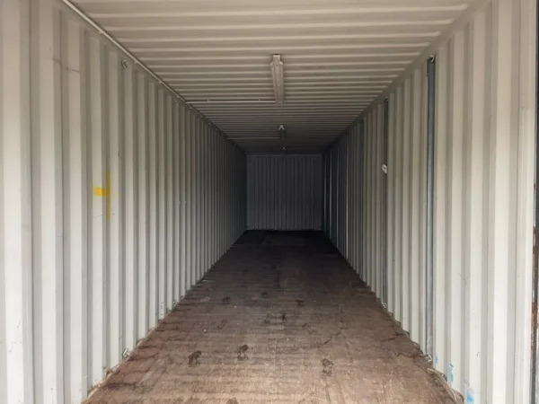 40/8 Shipping Container with Rollup and electrics and lights – High-end ...