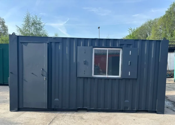 20ft Anti Vandal Office canteen with partition any colour – High-end ...