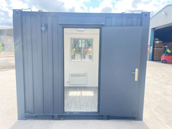 10×8 ft Small Office Container, High Security – High-end Containers LLC
